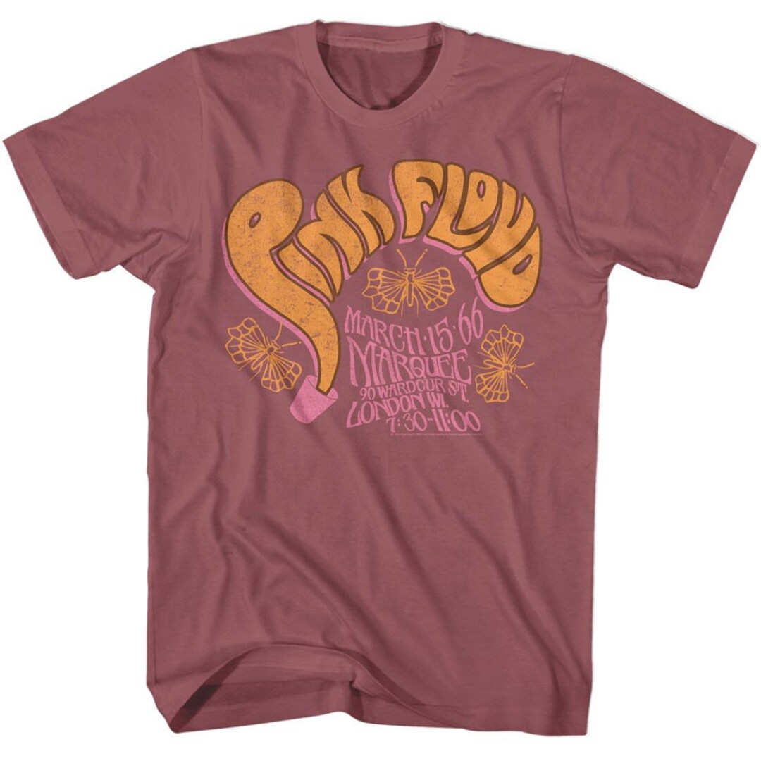 Pink Floyd Bucket Letters More Alt Colors Rouge Adult T-shirt - Etsy