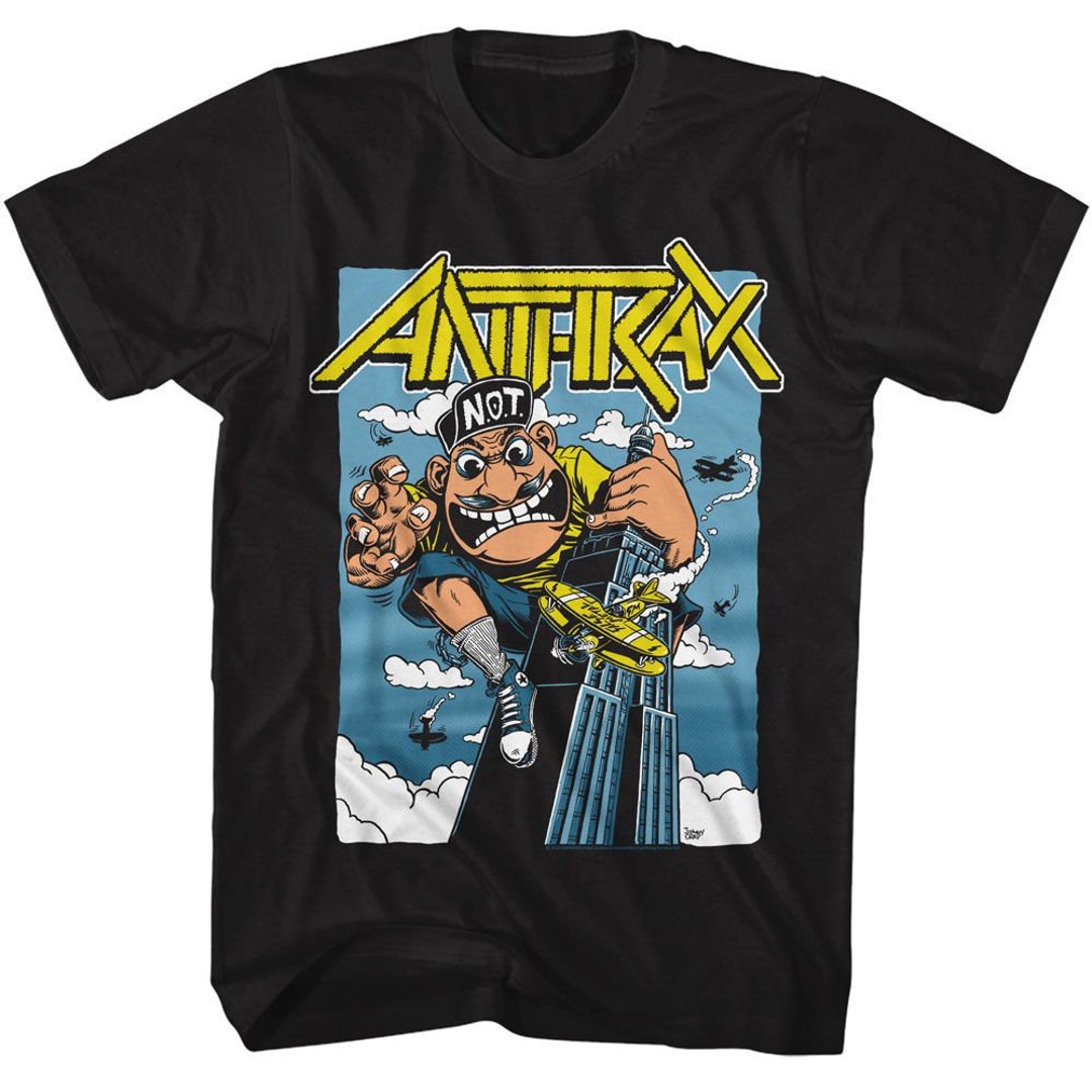 Anthrax King Not Man Black T-shirt - Etsy