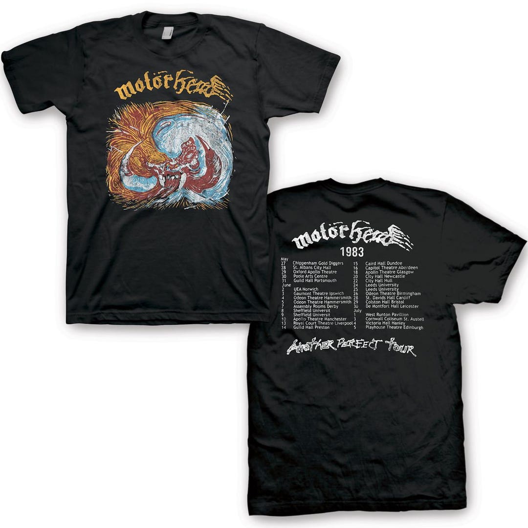 Motorhead Another Perfect Day Tour T-shirt - Etsy