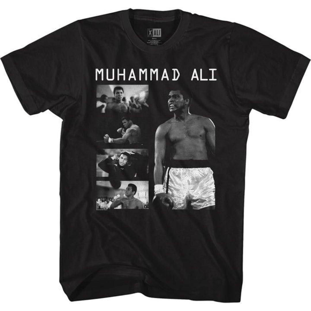 Muhammad Ali Ali Collage Black Adult T-shirt - Etsy