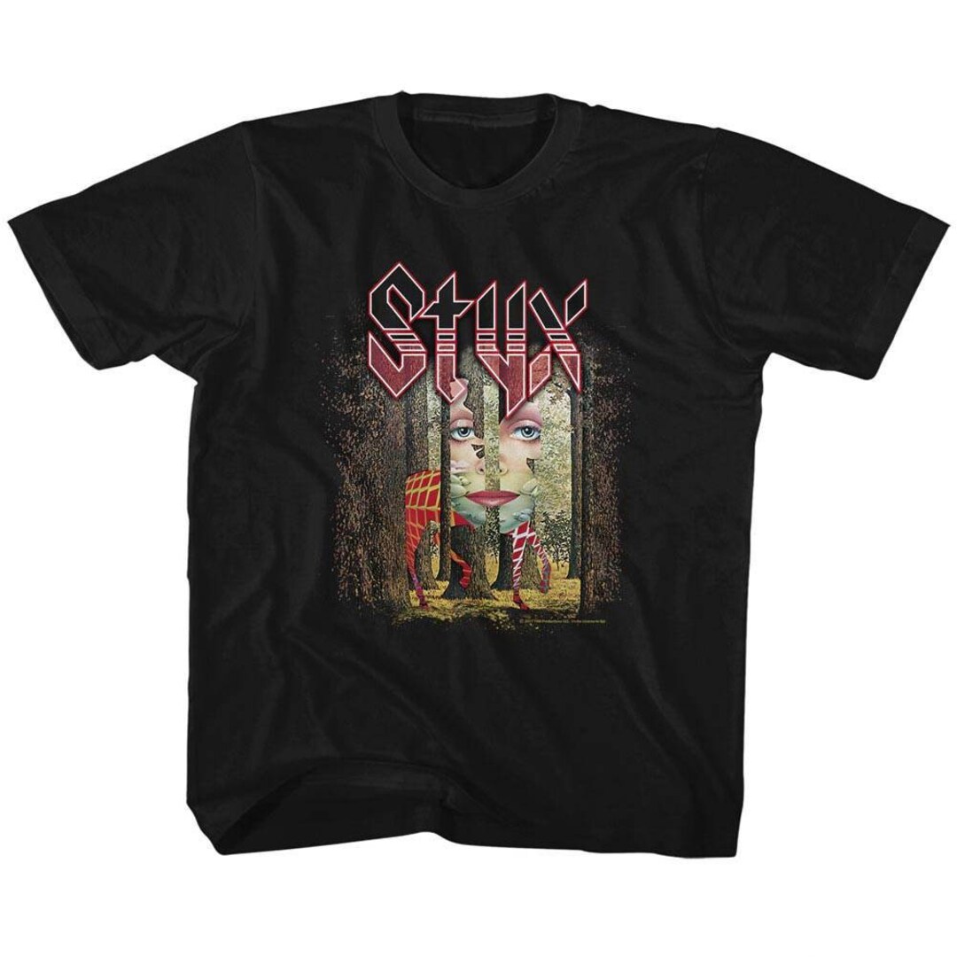 Styx the Grand Illusion Black Children's T-shirt - Etsy