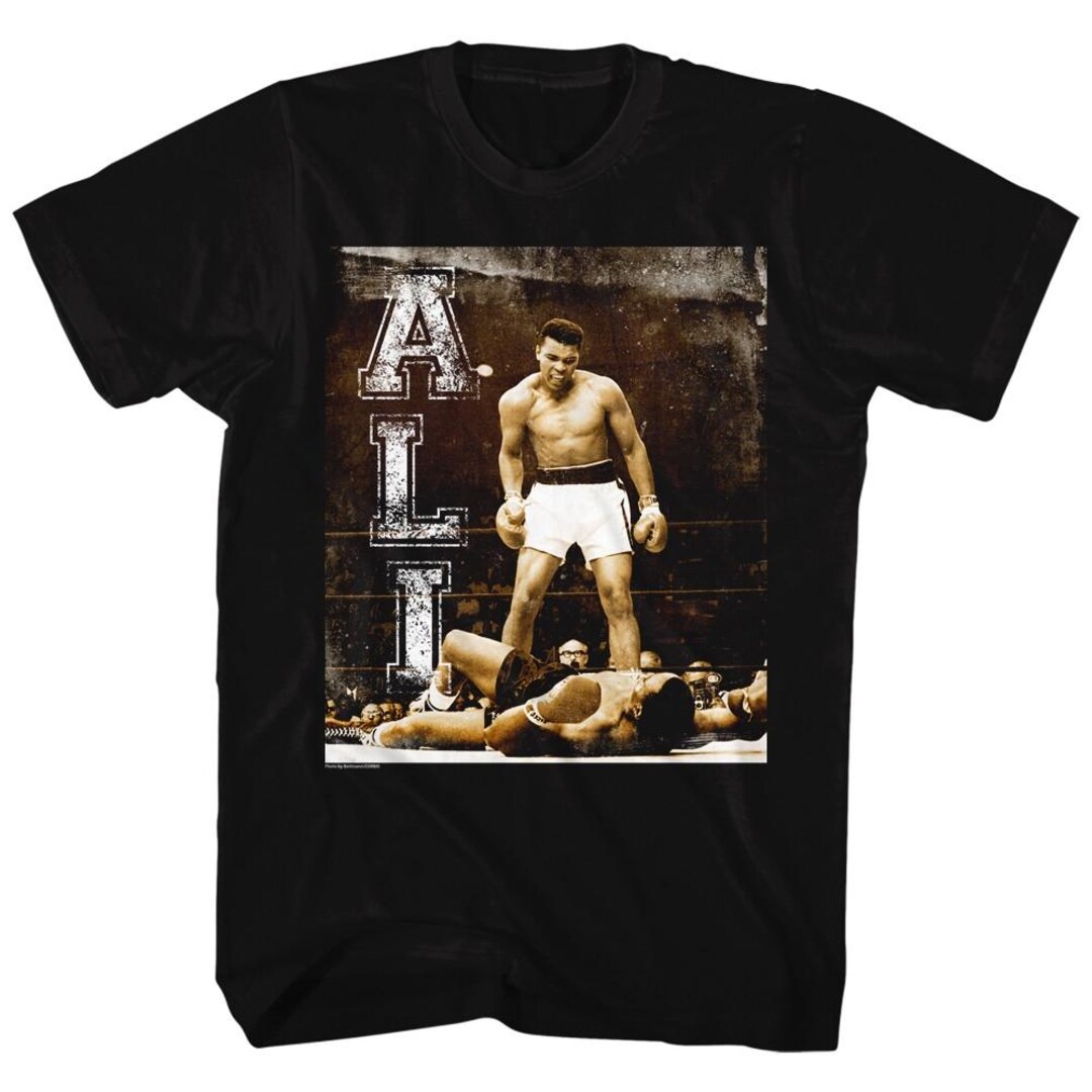 Muhammad Ali Holler at Your Boy Black Adult T-shirt - Etsy