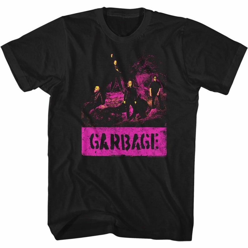 Garbage Garbage Grunge Black Adult T-shirt - Etsy