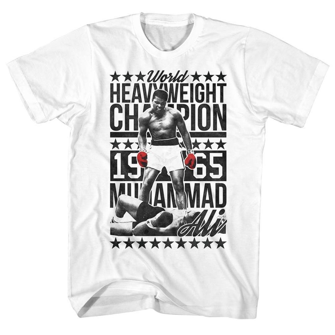 Muhammad Ali Six Four Champ White Adult T-shirt - Etsy