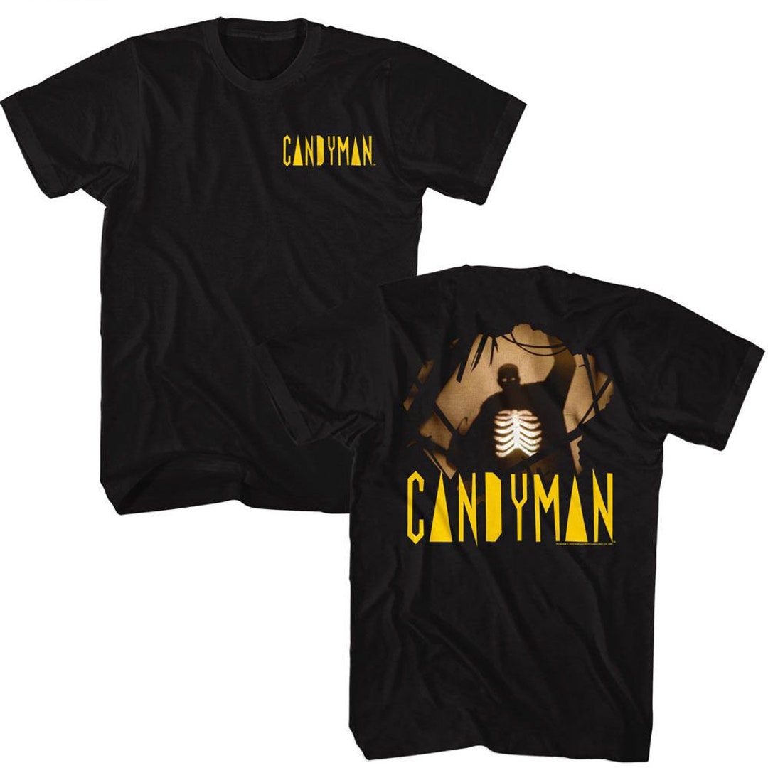 Candyman Silhouette Front and Back Black Adult T-shirt - Etsy