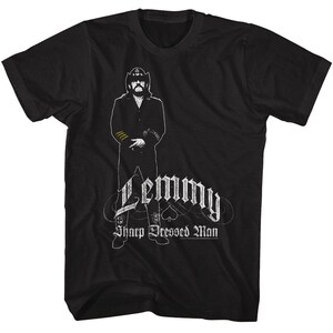 Motorhead Lemmy Sharp Dressed Man Black Adult T-shirt - Etsy