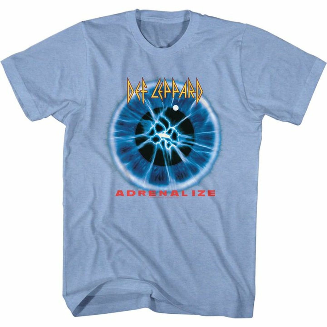 Def Leppard Adrenalize Album Light Blue Heather Adult T-shirt - Etsy