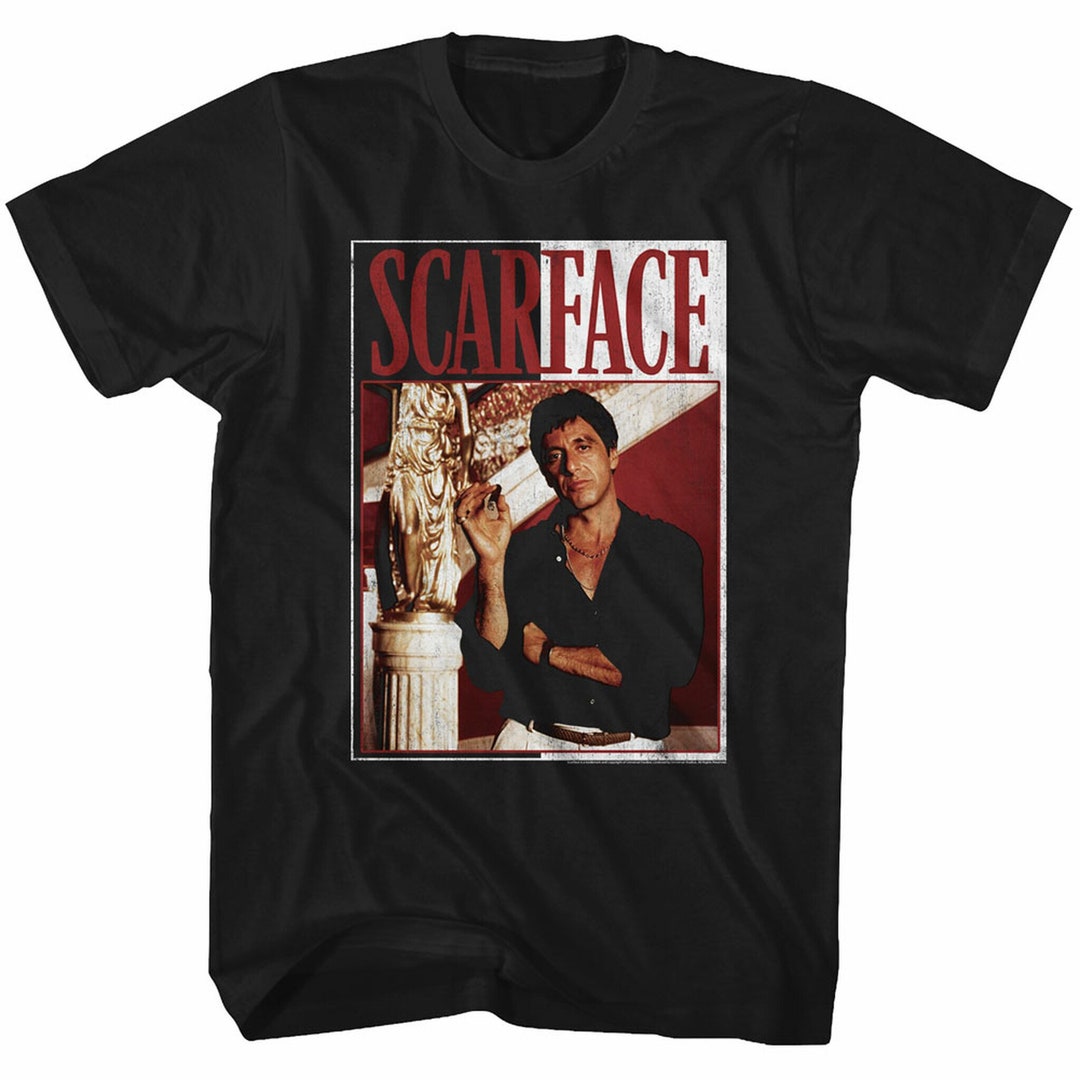Scarface Scarface Black Adult T-shirt - Etsy