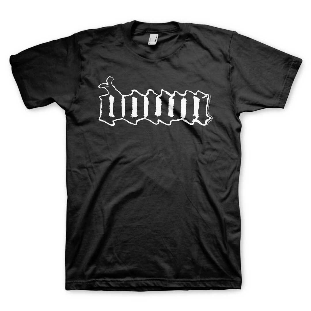 Down Logo T-shirt - Etsy