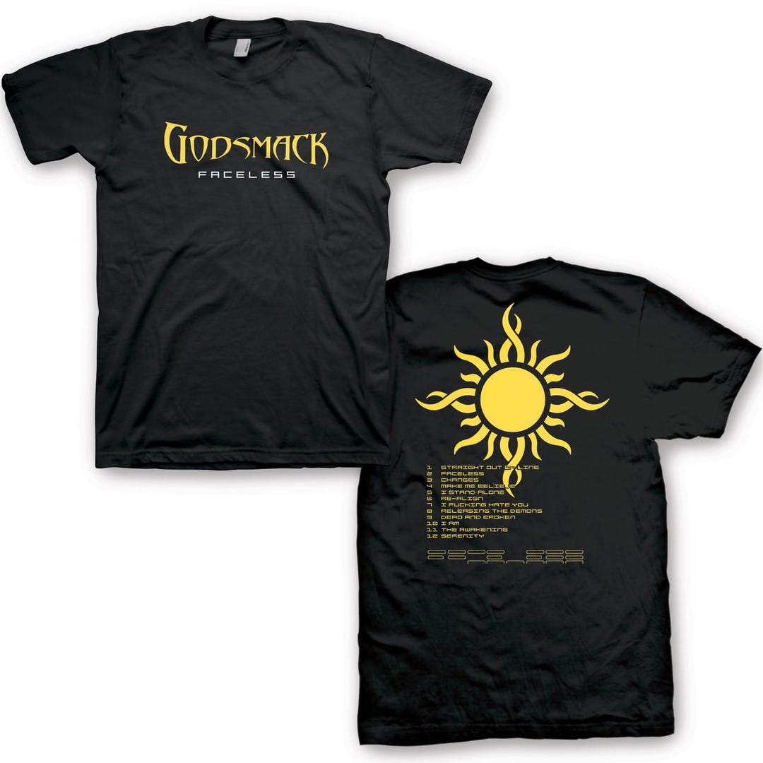 Godsmack Faceless T-shirt - Etsy