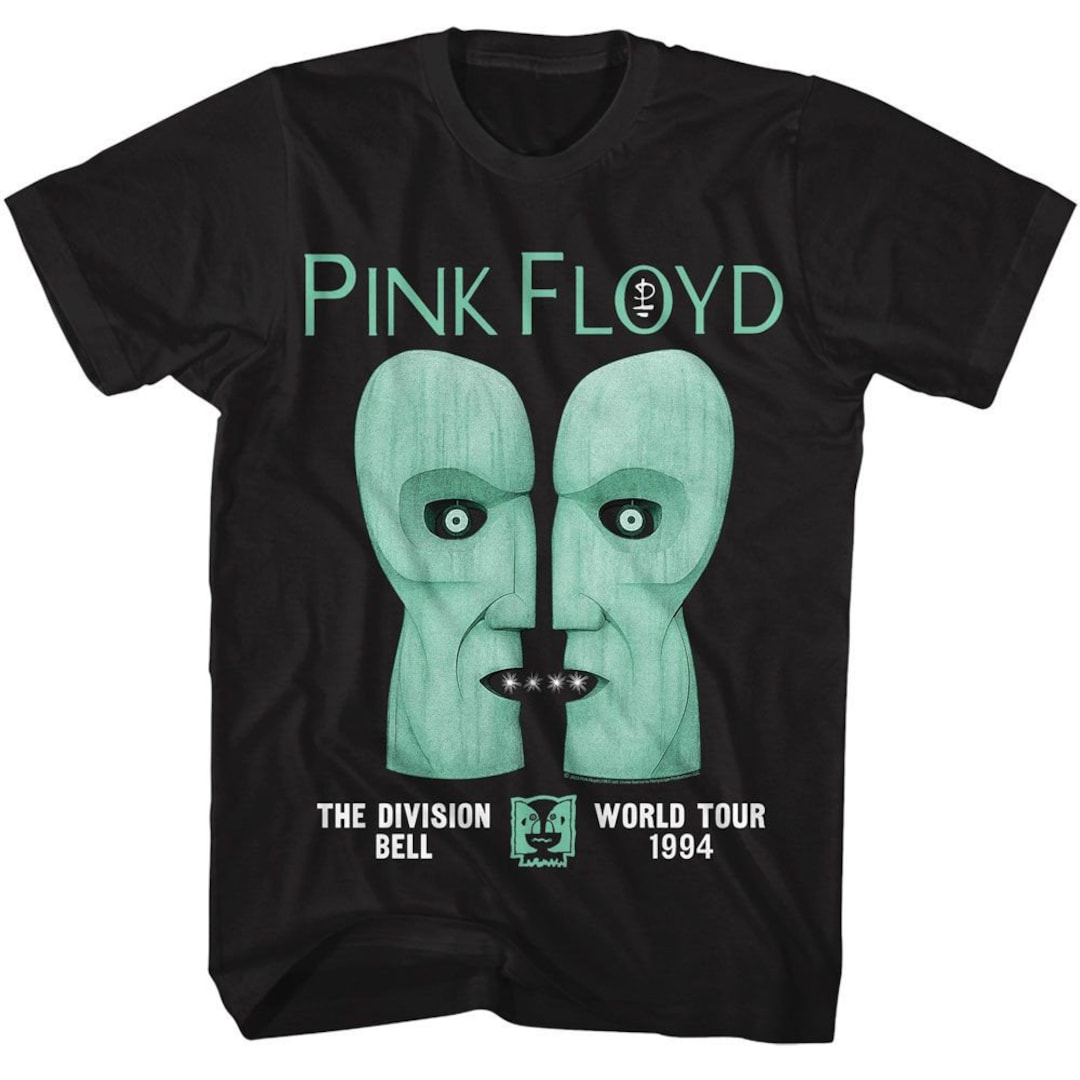 Pink Floyd Division Bell Tour Black T-shirt - Etsy