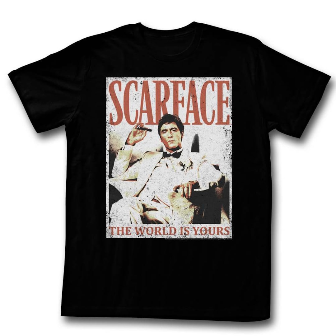 Scarface More Da World Black T-shirt - Etsy