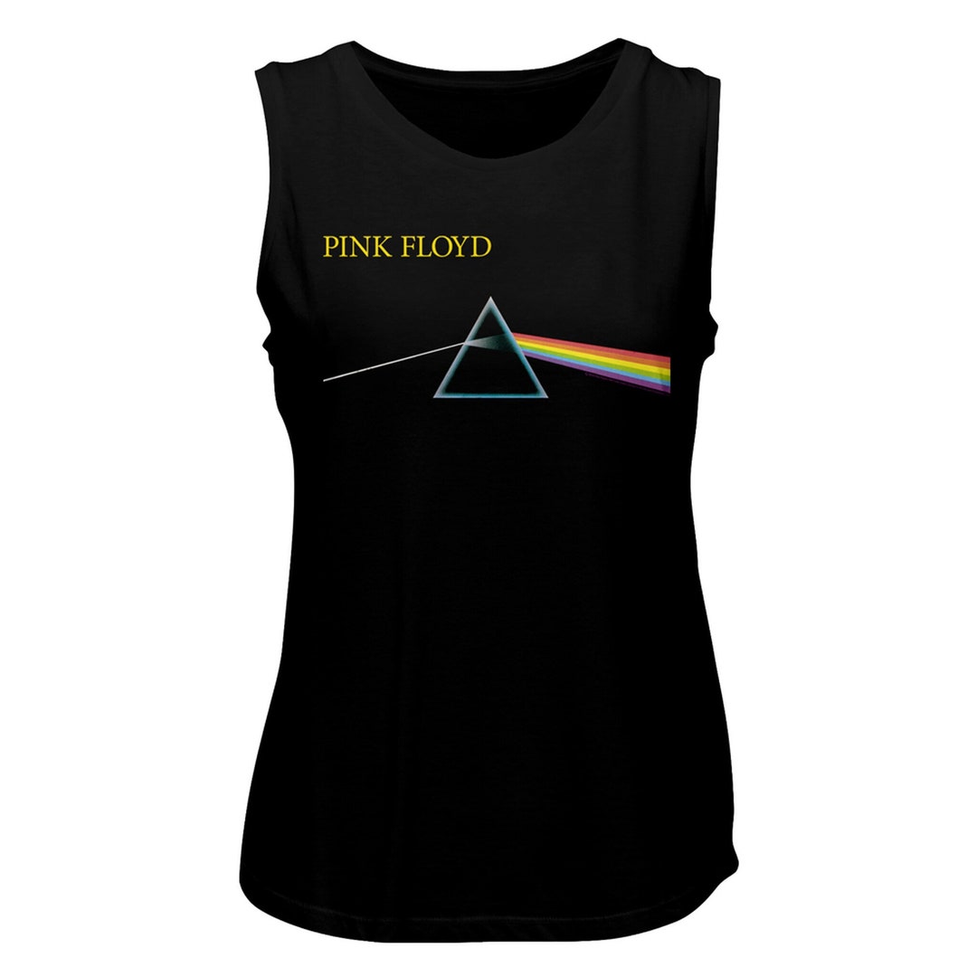 Pink Floyd DOTM Simple Black Women's Muscle Tank Top T-shirt - Etsy