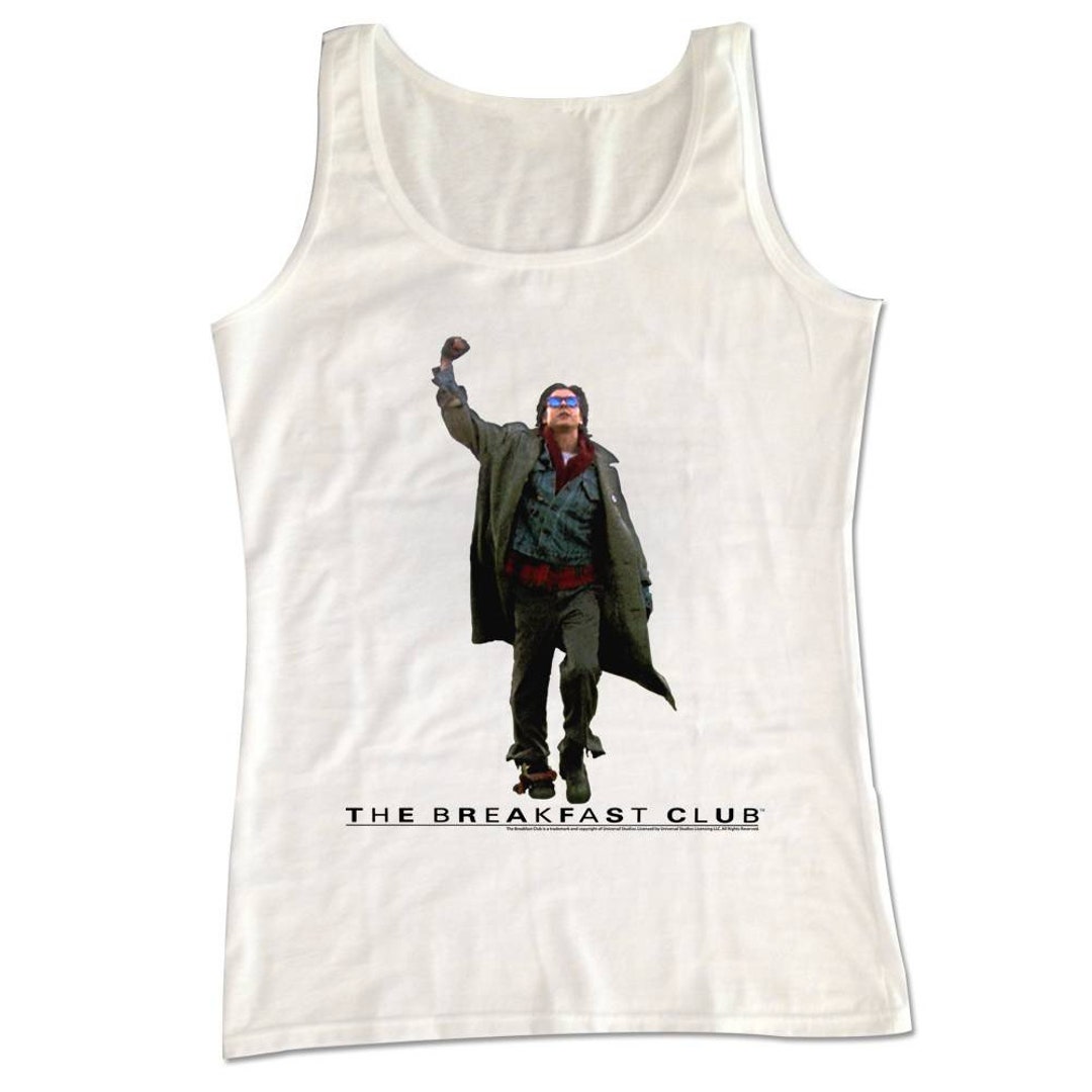Breakfast Club Fist Pump Cut Out White Adult Tank Top T-shirt - Etsy