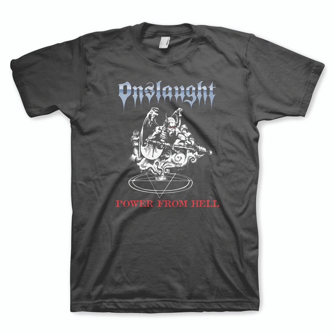 Onslaught Power From Hell T-shirt - Etsy