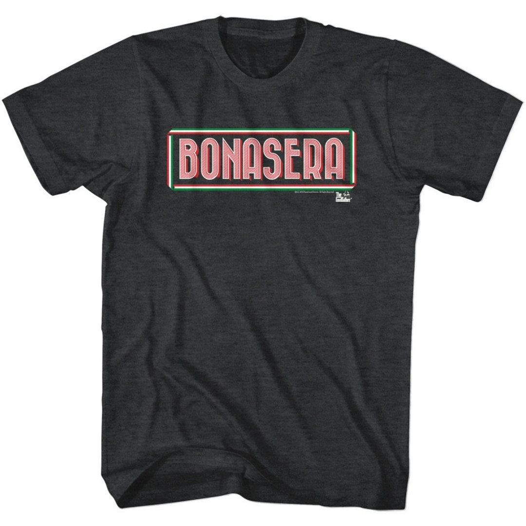 Godfather Bonasera Black Heather Adult T-shirt - Etsy