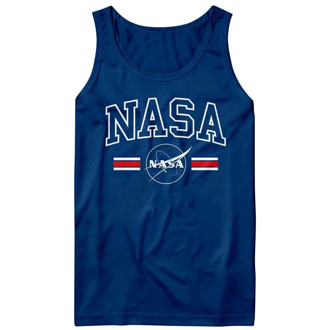 NASA Stripes Royal Tank Top - Etsy