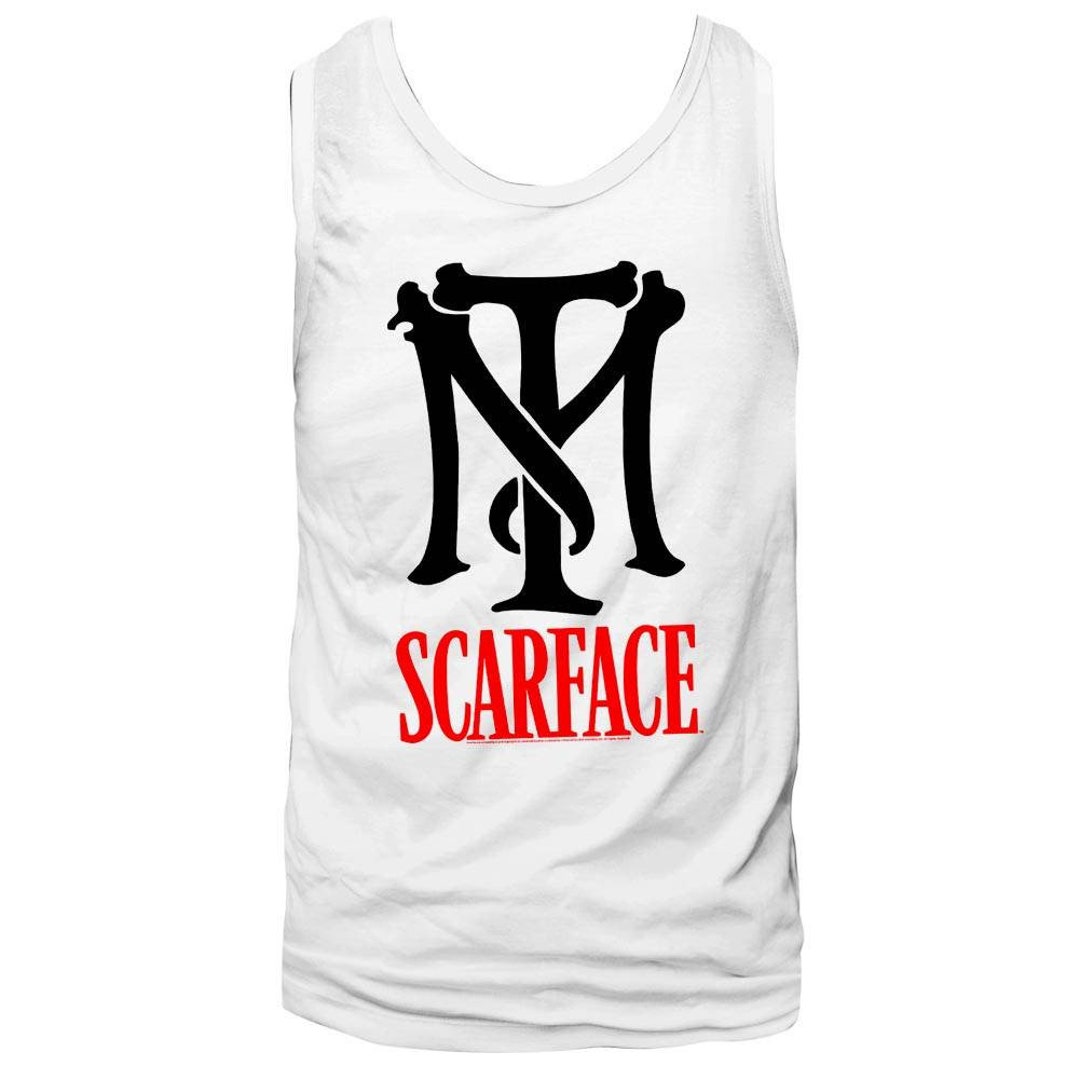 Scarface Tm Logo White Tank Top - Etsy
