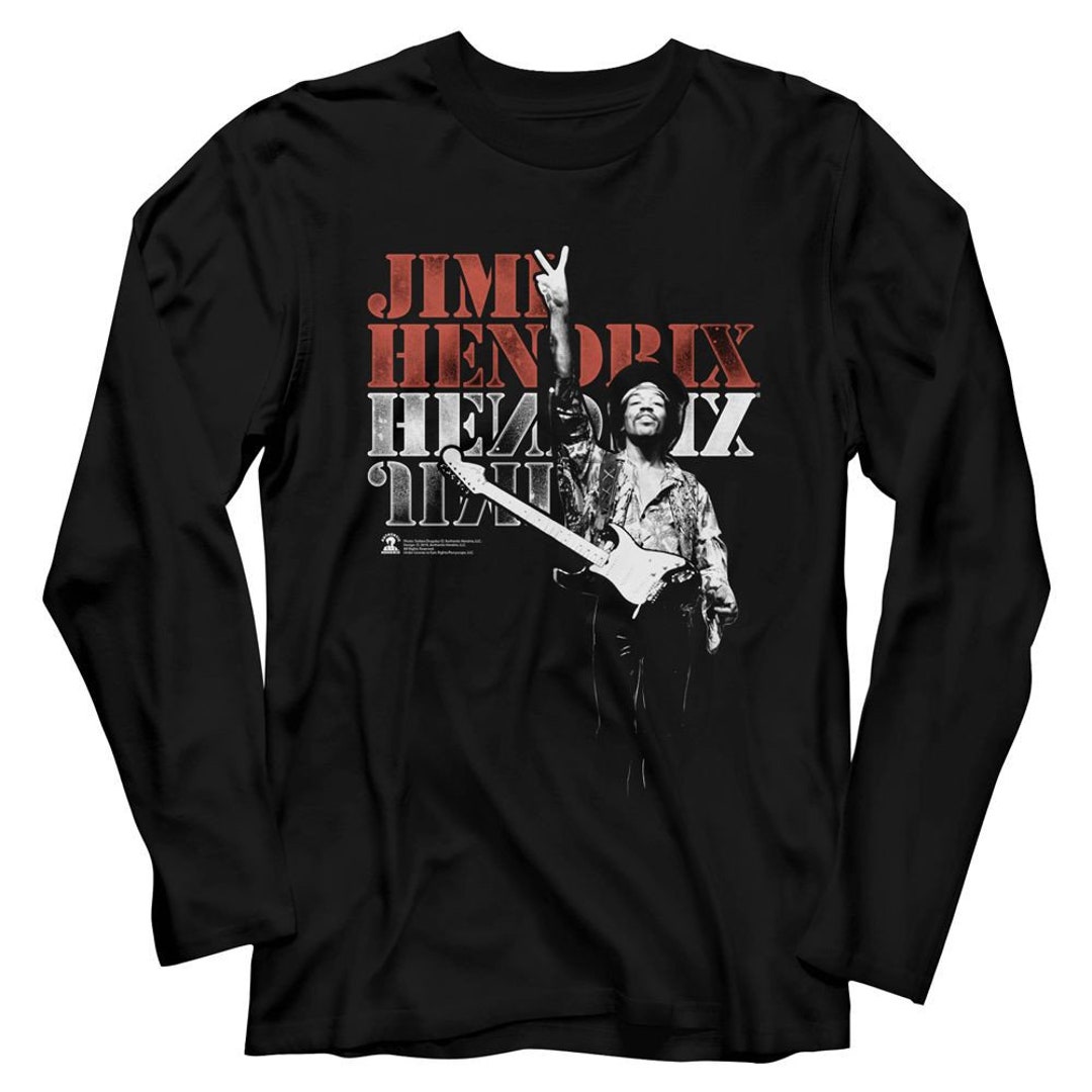 Jimi Hendrix Long Sleeve T Shirt