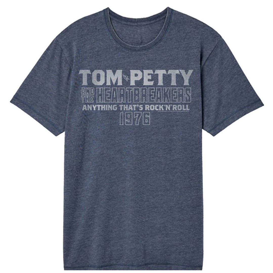 Tom Petty Stacked Text Navy T-shirt - Etsy