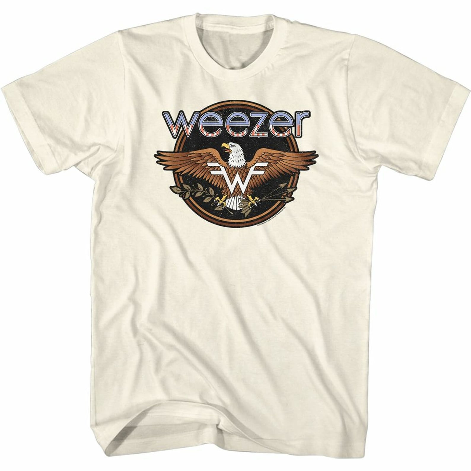 Weezer Eagle Natural Adult T-shirt - Etsy