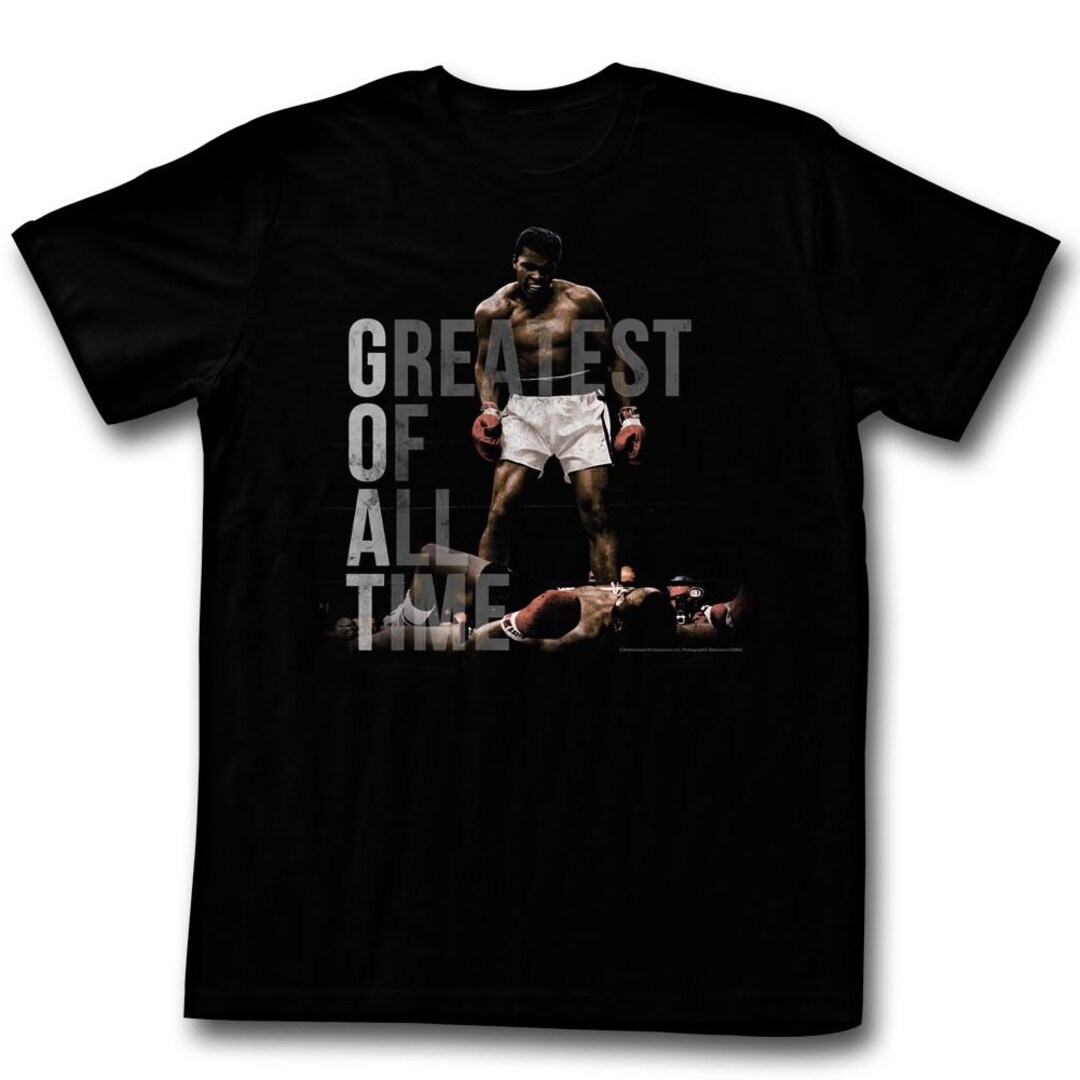 Muhammad Ali Greatest of All Time Black Adult T-shirt - Etsy
