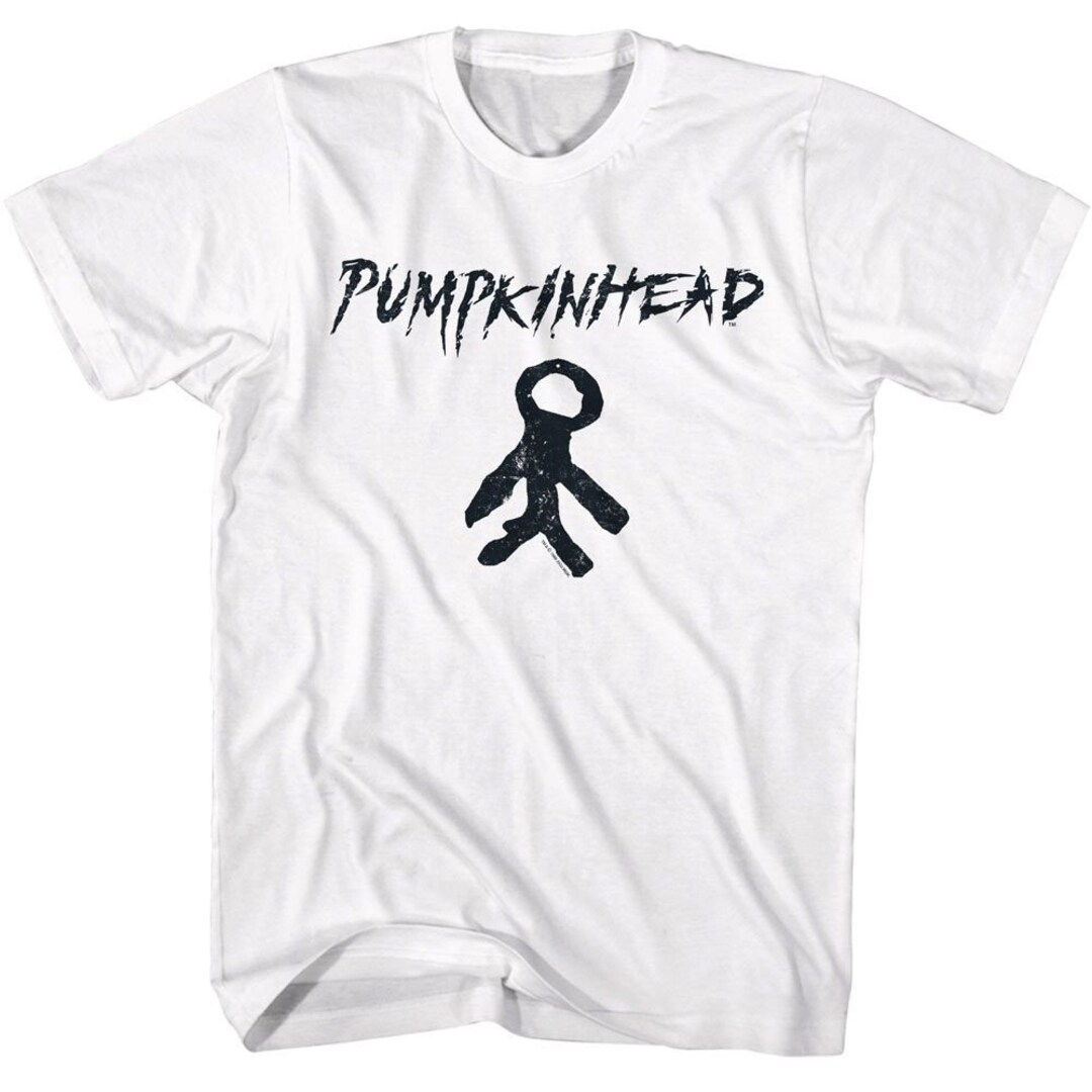 Pumpkinhead Charm and Logo White T-shirt - Etsy
