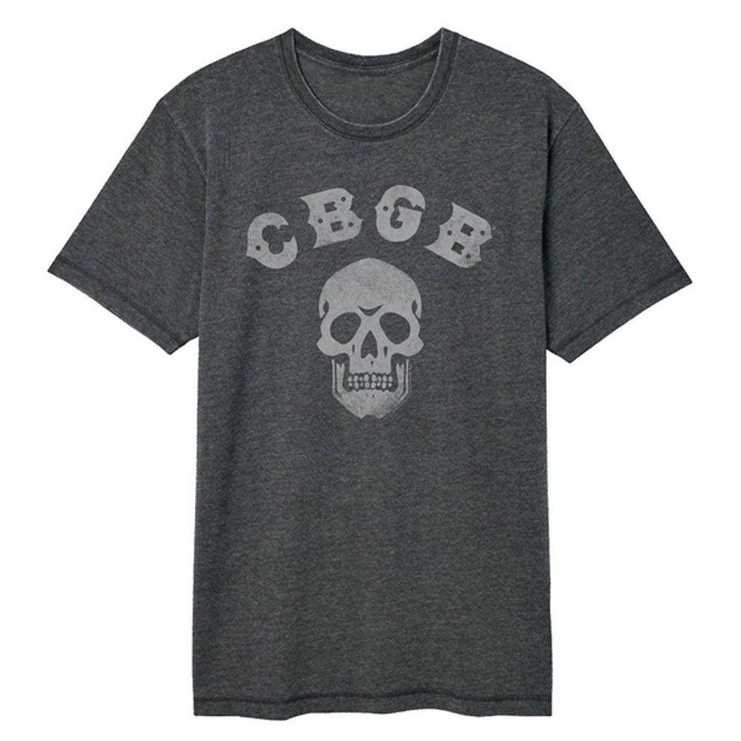 CBGB Logo and Skull Black T-shirt - Etsy