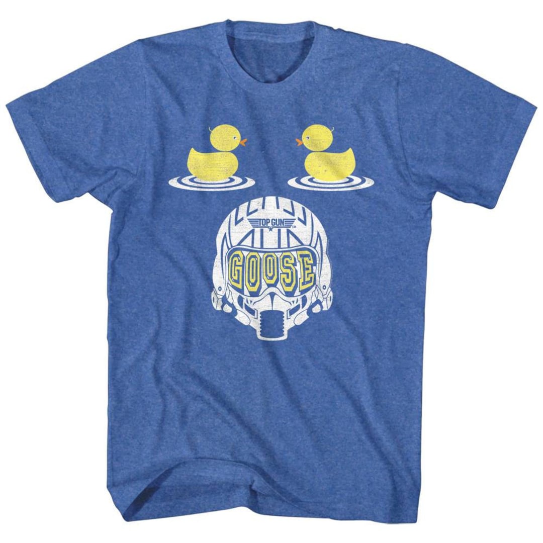 Top Gun Duck Duck Goose Royal Heather Adult T-shirt - Etsy