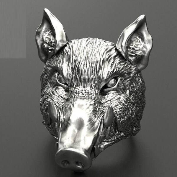 Pig Ring - Etsy