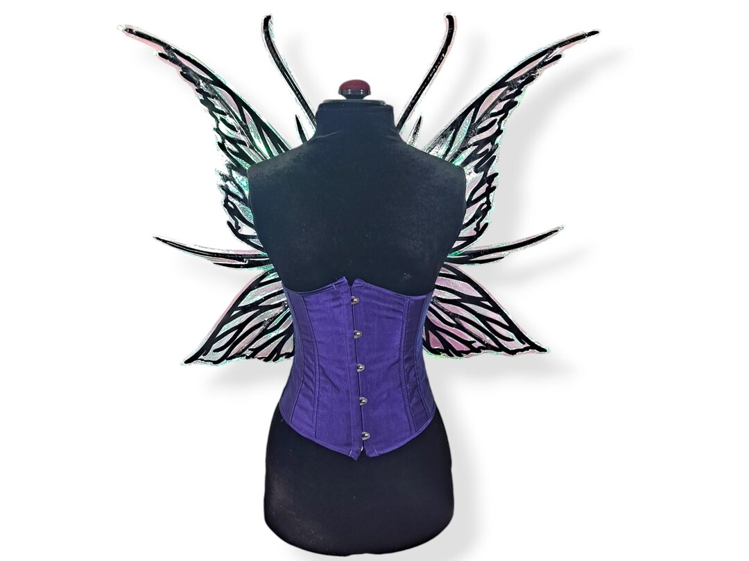 Fairy Wings - Knoss - Black -READY TO SHIP Poseable Set - Etsy