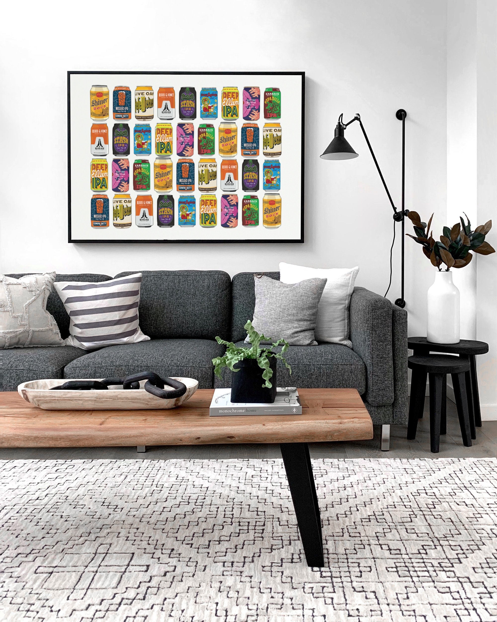 Decorating mens apartment store