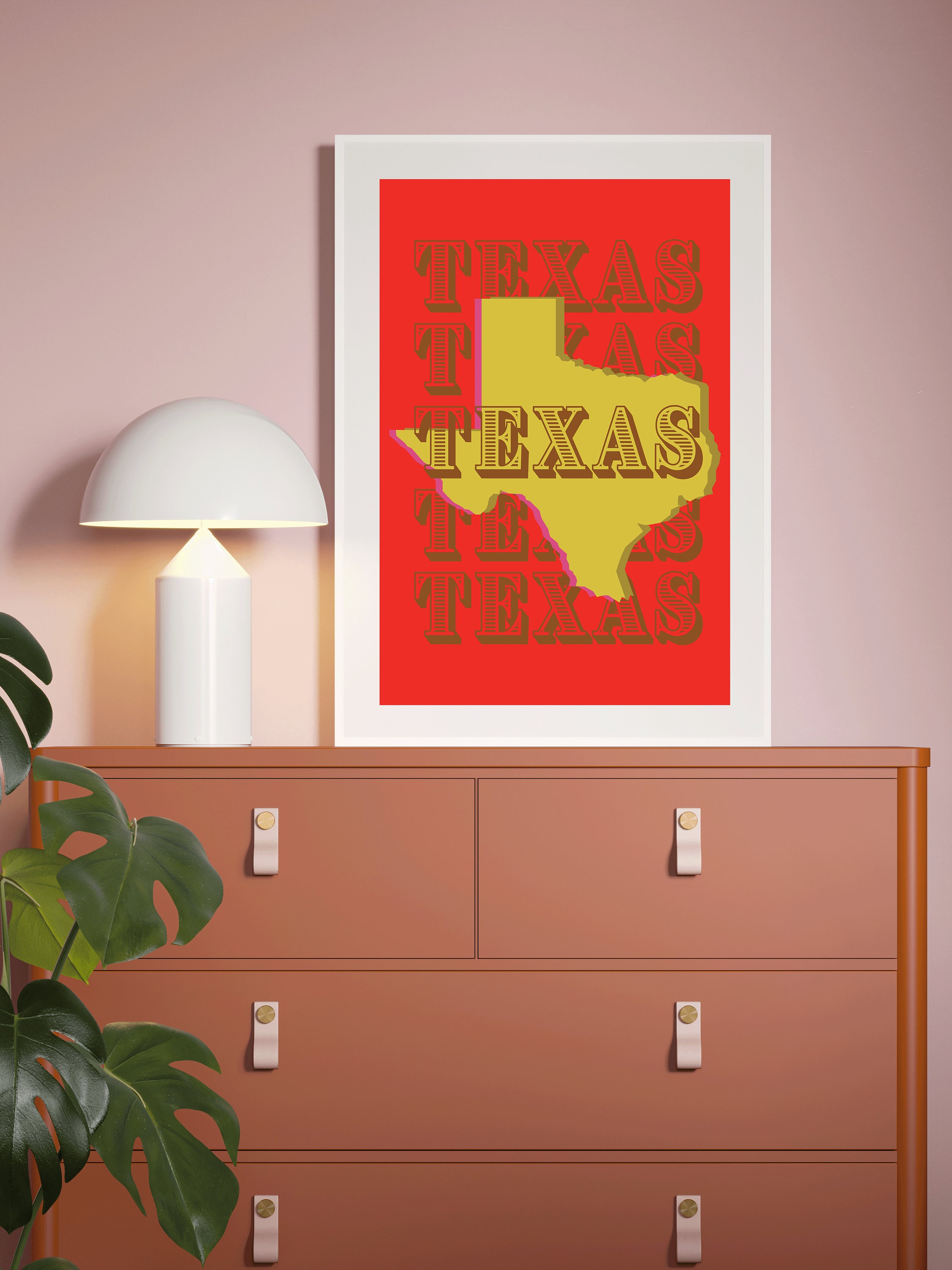 Texas Wall Art, Texas Wall Decor, Texas Decor, Texas Art Print, Texas ...