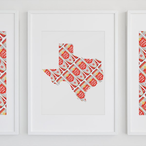Texas Lone Star - Etsy