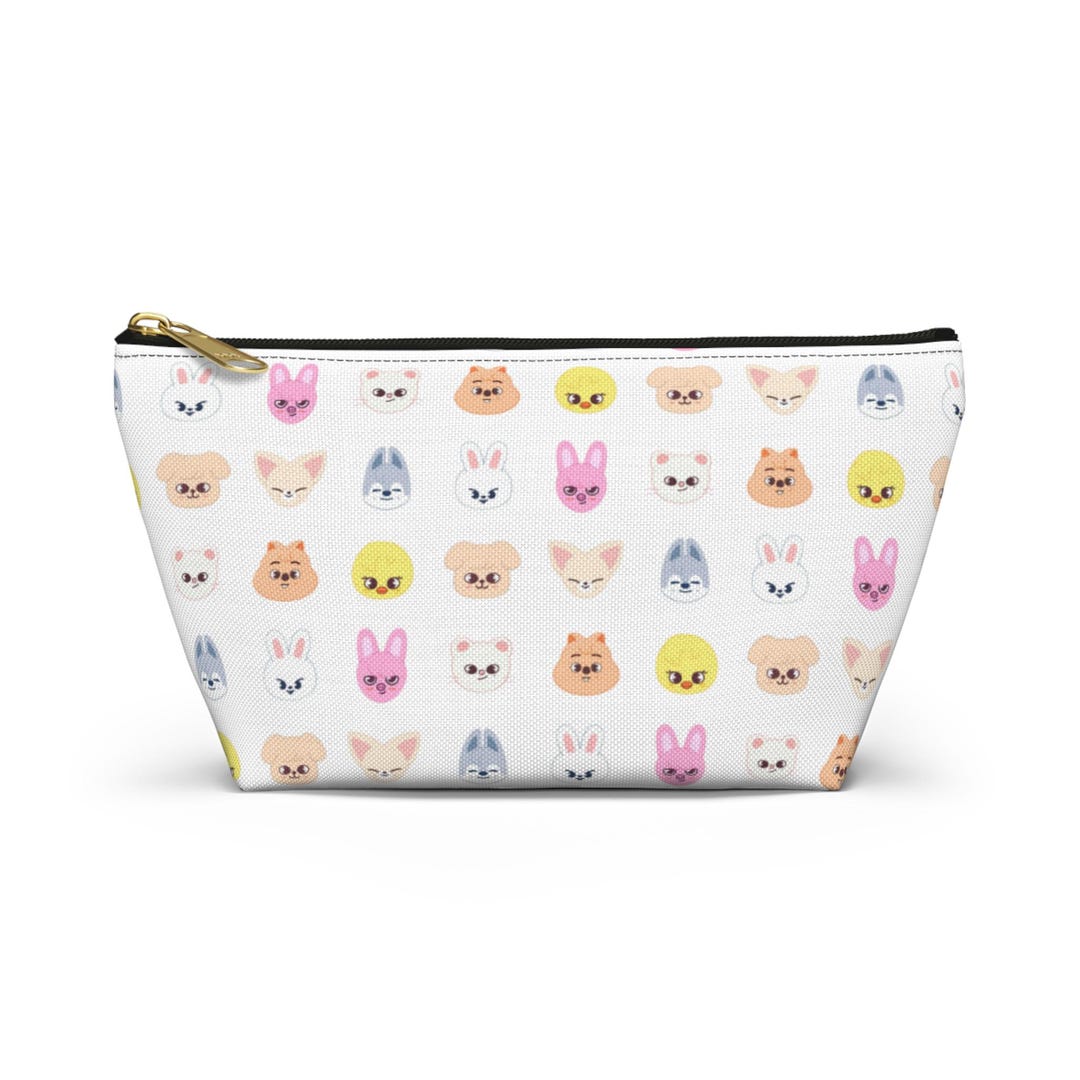 Stray Kids Skzoos Accessory Pouch W T-bottom, K-pop Music Group Bag ...