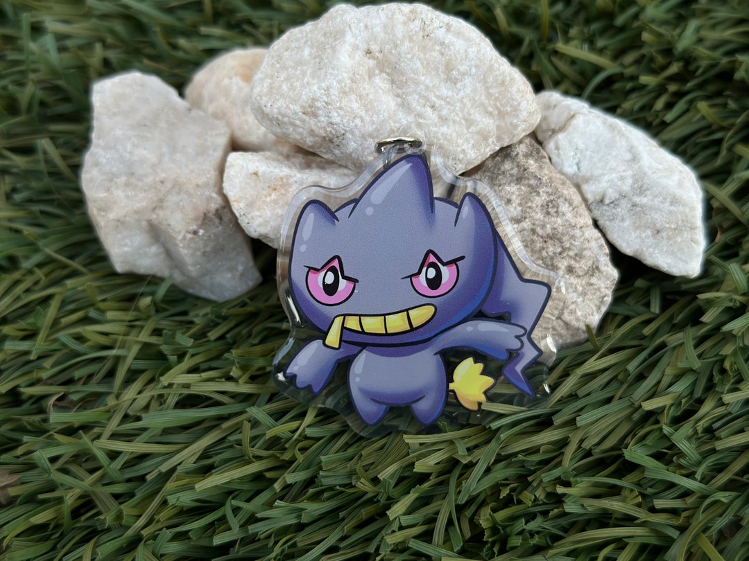 Banette #354 Chibi Keychain 2" | Fan Art | Cute Foodie Sticker | Laptop ...