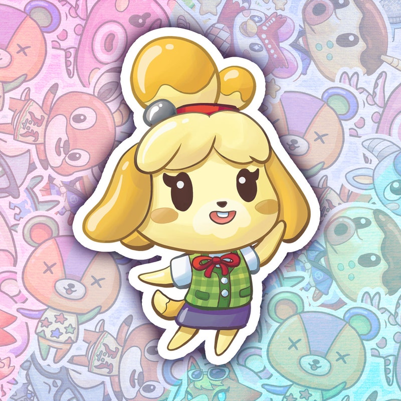 Isabelle Sticker - Etsy