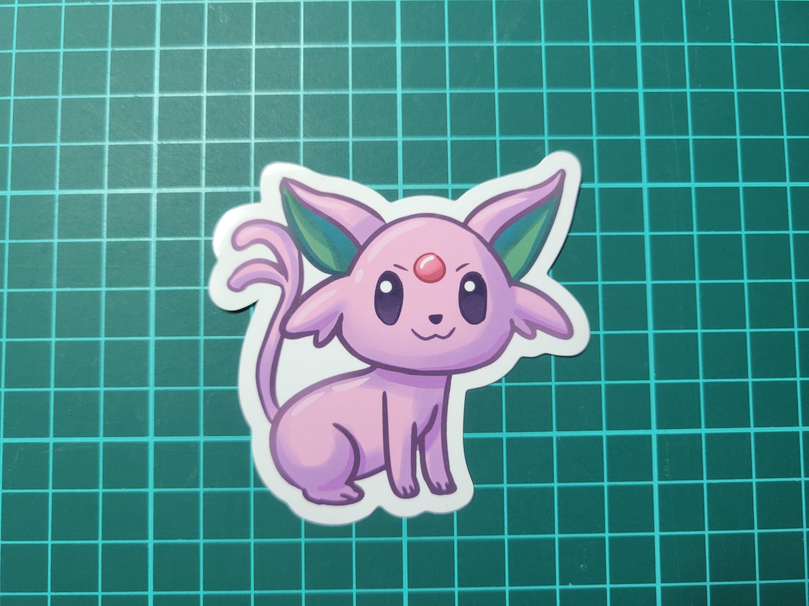 Chibi Eevee Evolution Inspired Waterproof Stickers For Laptop Etsy 