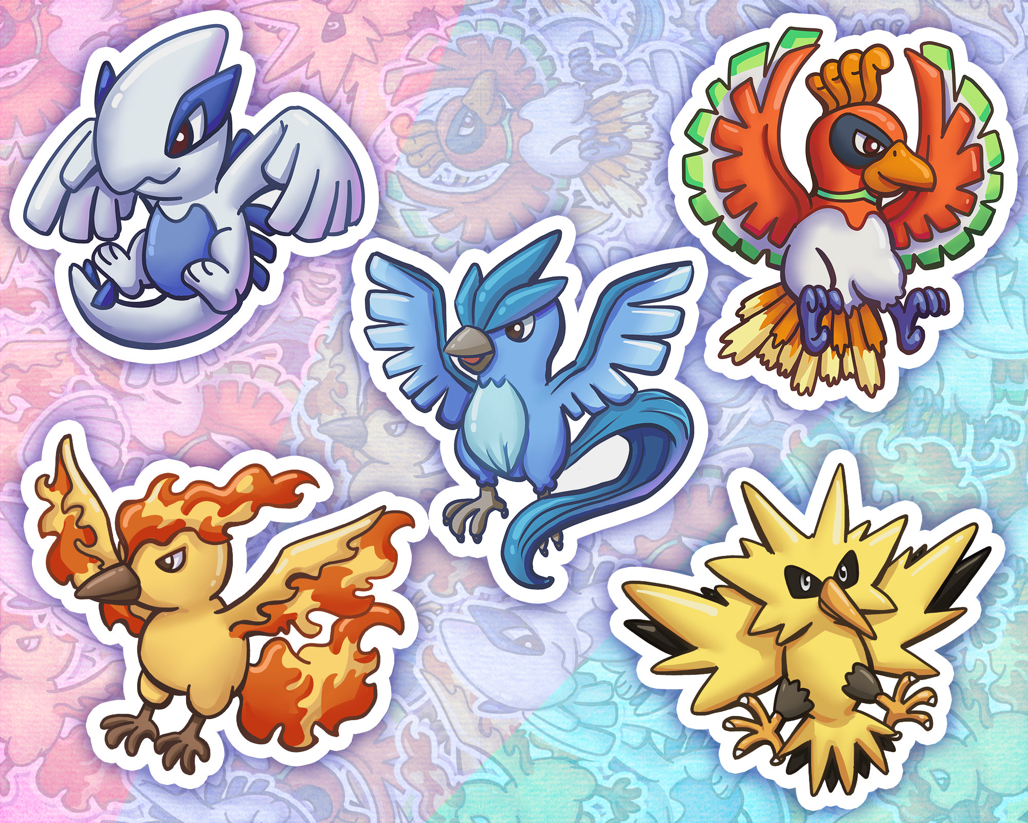 Cute Chibi Legendary Pokemon