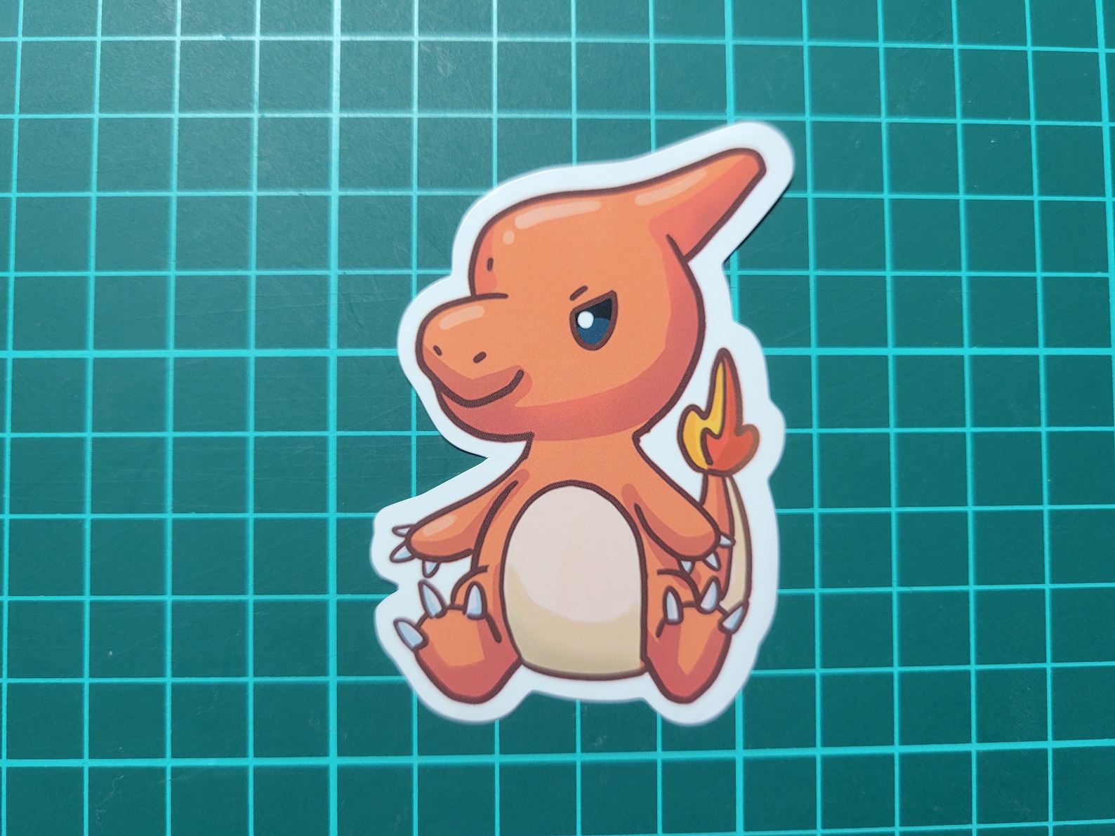 Chibi Charmander Charmelion Charizard Stickers Fan Art - Etsy
