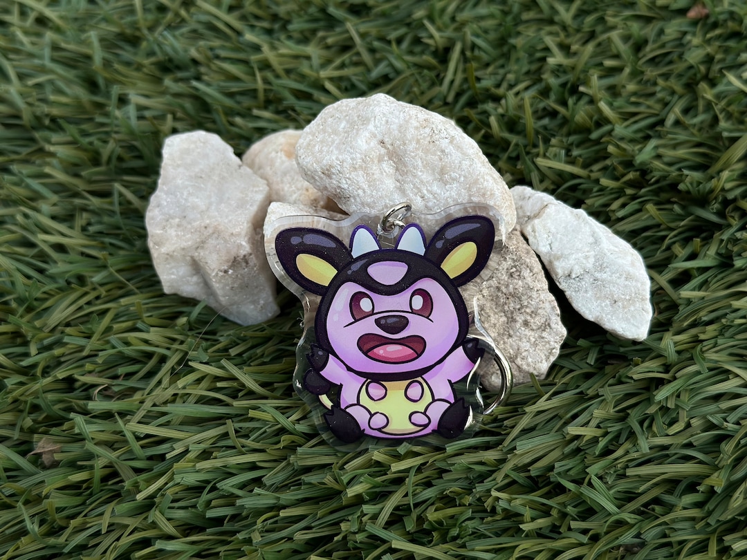 Miltank #241 Chibi Keychain 2" | Fan Art | Cute Foodie Sticker | Laptop ...