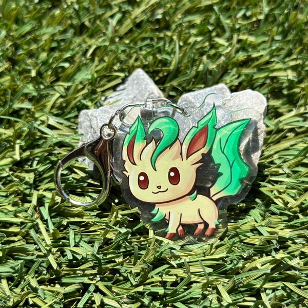 Cute Leafeon Art - Etsy