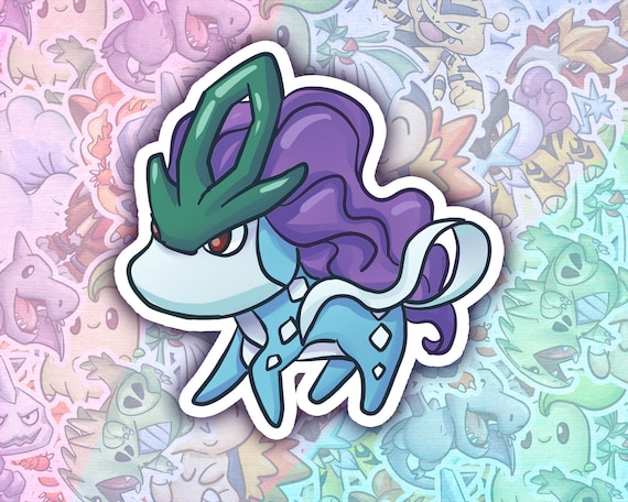 Chibi Suicune Chibi Suicune Etsy