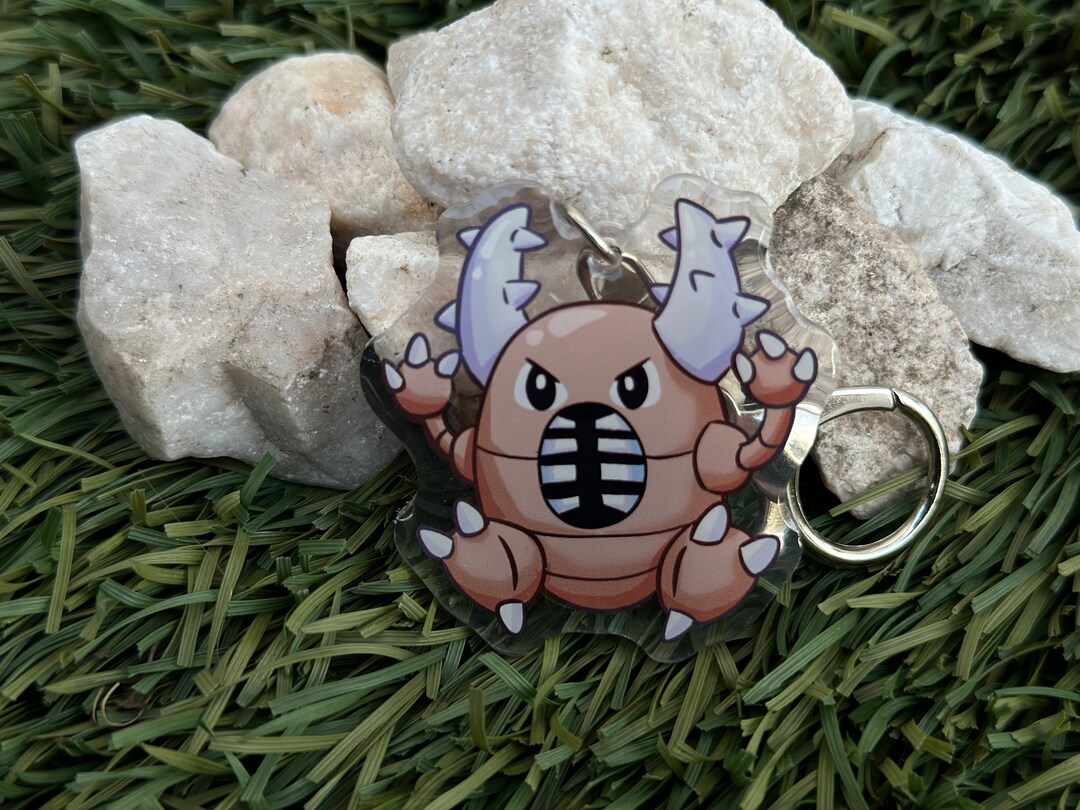 Pinsir #127 Chibi Keychain 2" | Fan Art | Cute Foodie Sticker | Laptop ...