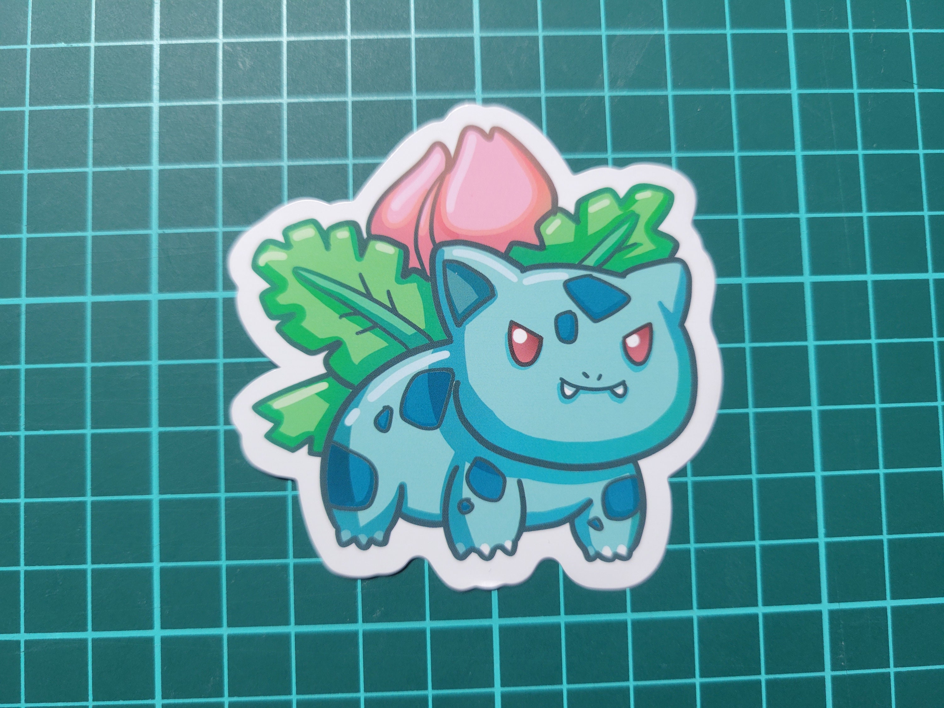 Bulbasaur Ivysaur Venusaur Stickers Fan Art Cute - Etsy