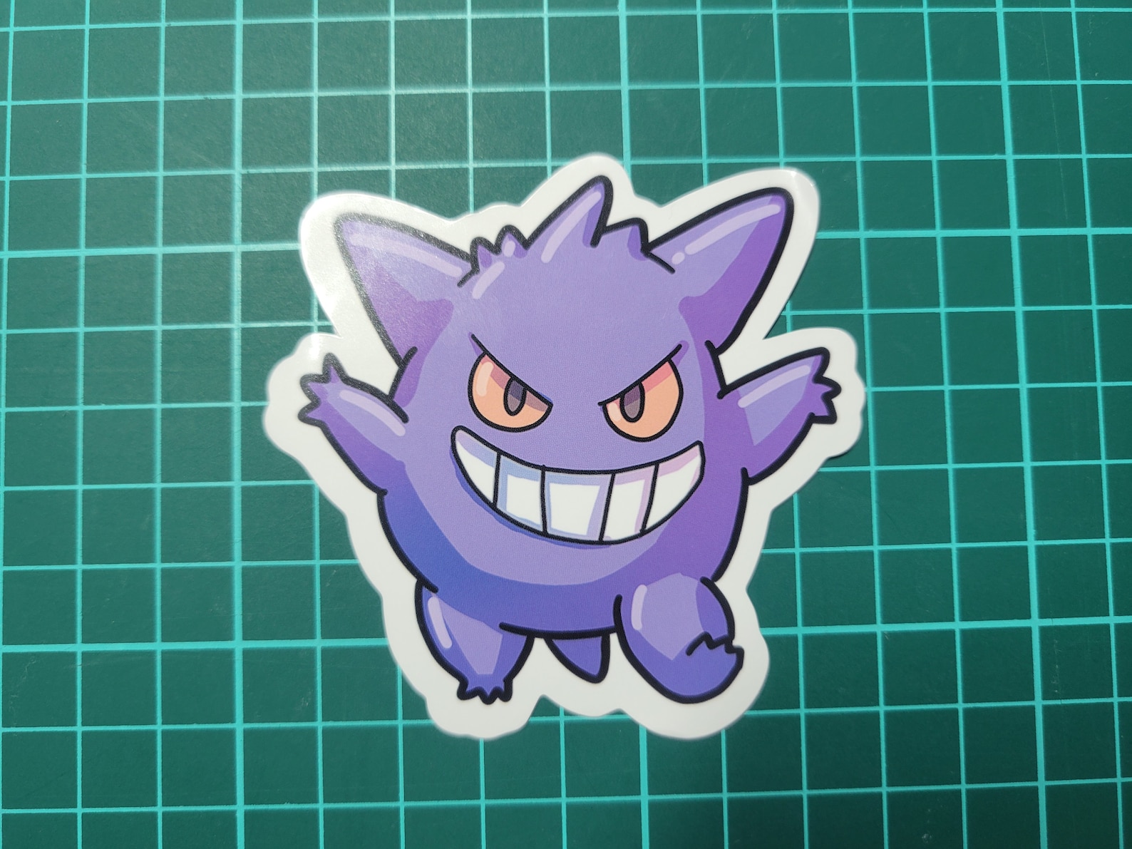 Chibi Gastly, Haunter, Gengar Stickers! | Fan Art | Cute Sticker ...