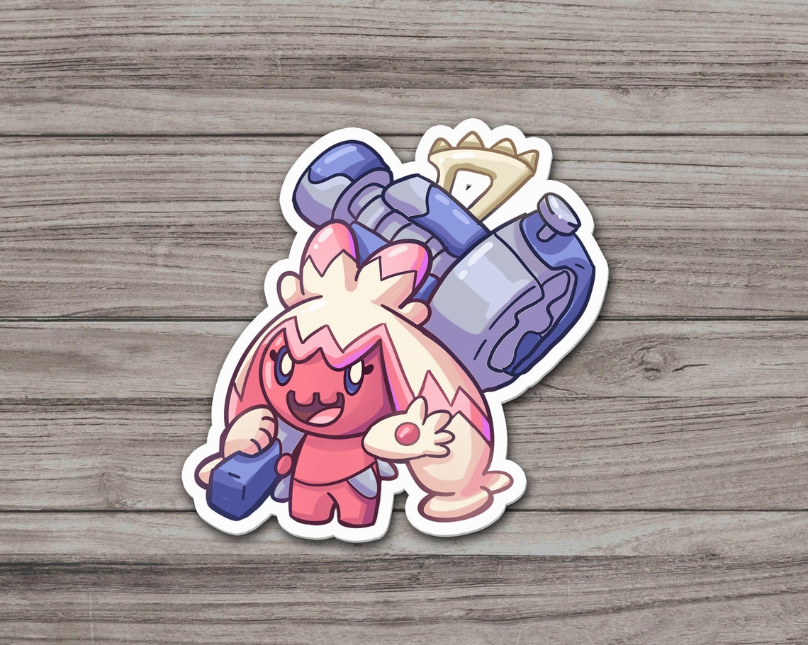 Tinkaton Chibi Sticker | Fan Art | Cute Foodie Sticker | Laptop Sticker ...