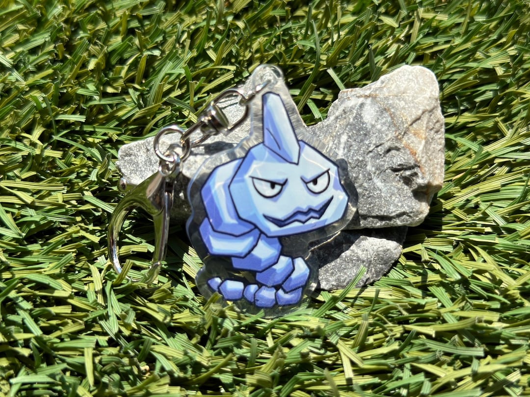 Onyx Chibi Keychain 2" | Epoxy Charm | Cute Accessory - Etsy