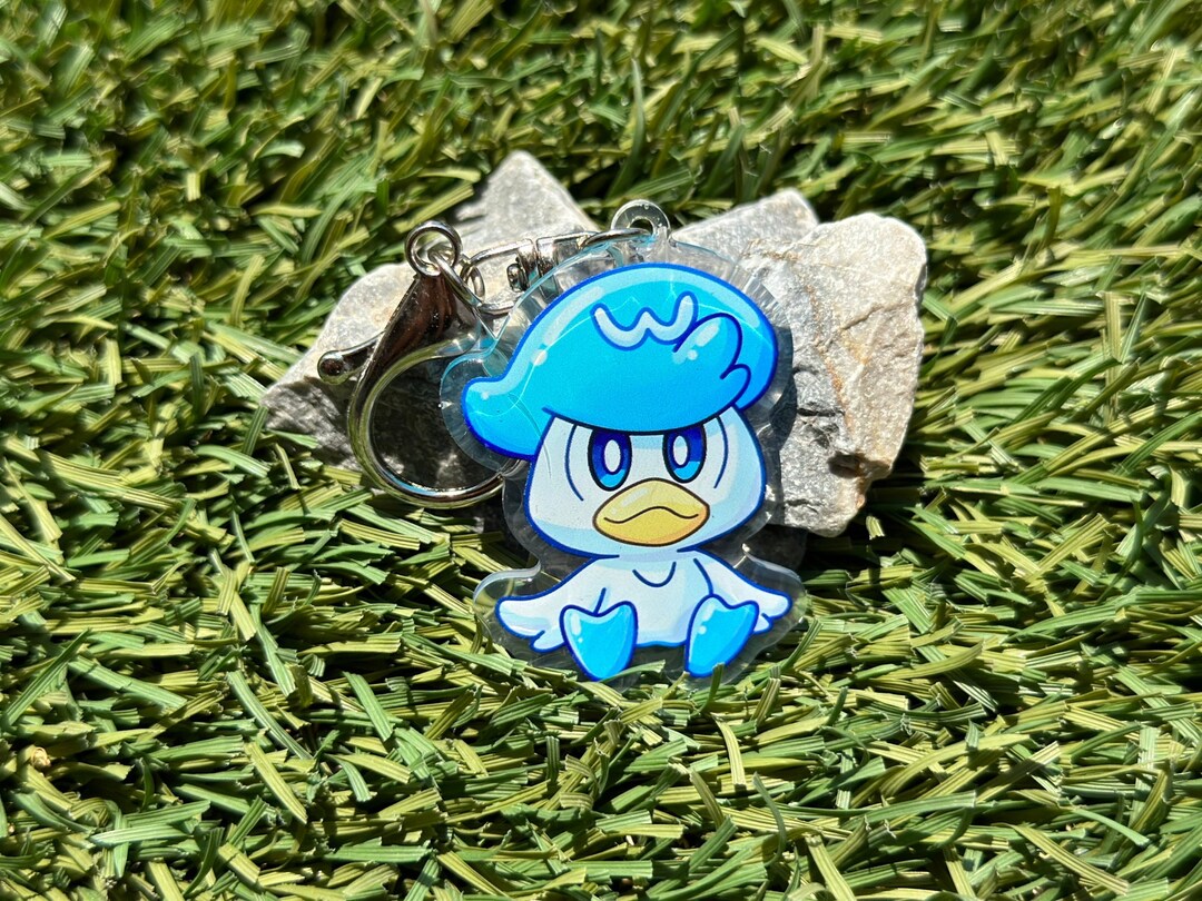 Quaxly #912 Chibi Keychain 2" | Epoxy Charm | Cute Accessory - Etsy