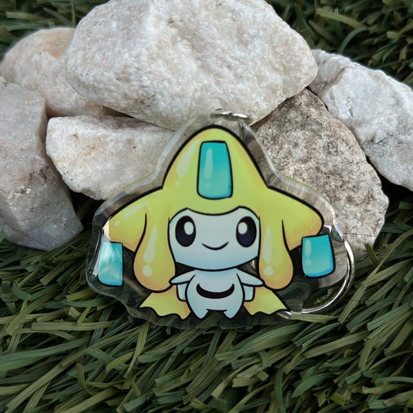 Jirachi Keychain - Etsy